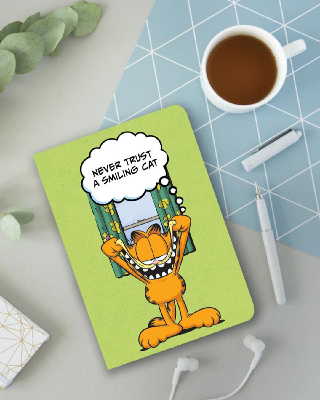 Buy Keep Smiling Premium Notebook (Hardbound, A5 Size, 100 Pages, Ruled ...