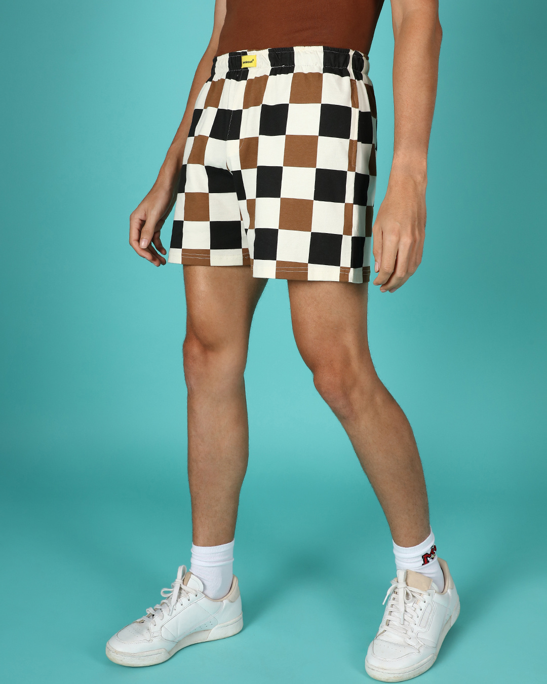 Buy Killer Brown Checks Boxer Online in India at Bewakoof