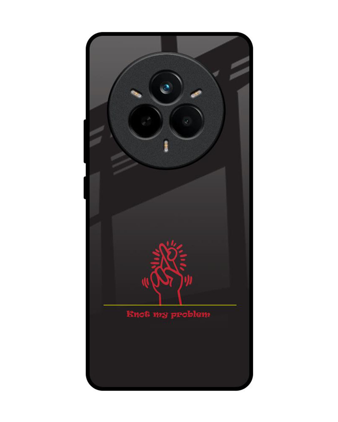 Buy Knot My Problem Premium Glass Cover for Realme 14 Pro 5G Online in ...