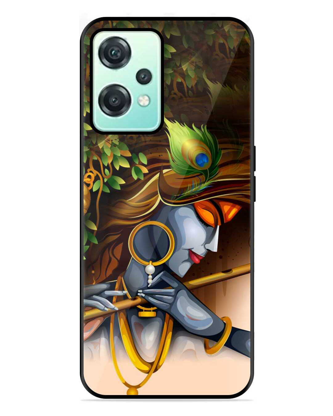 Buy Krishna Premium Glass Case for OnePlus Nord CE 2 Lite 5G (Shock ...