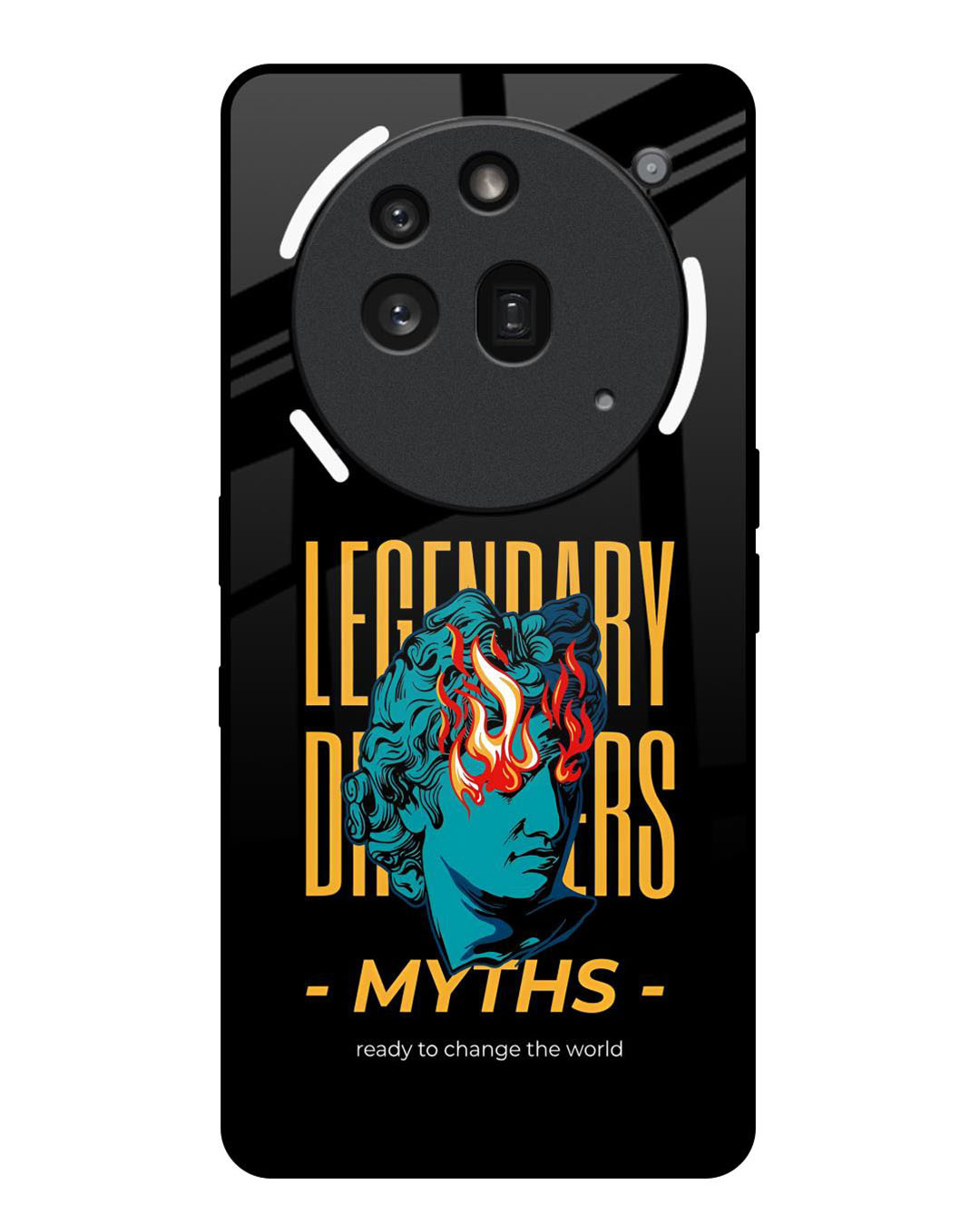 Buy Legend Myths Premium Glass Cover for Nothing Phone (3a) Pro(Shock ...