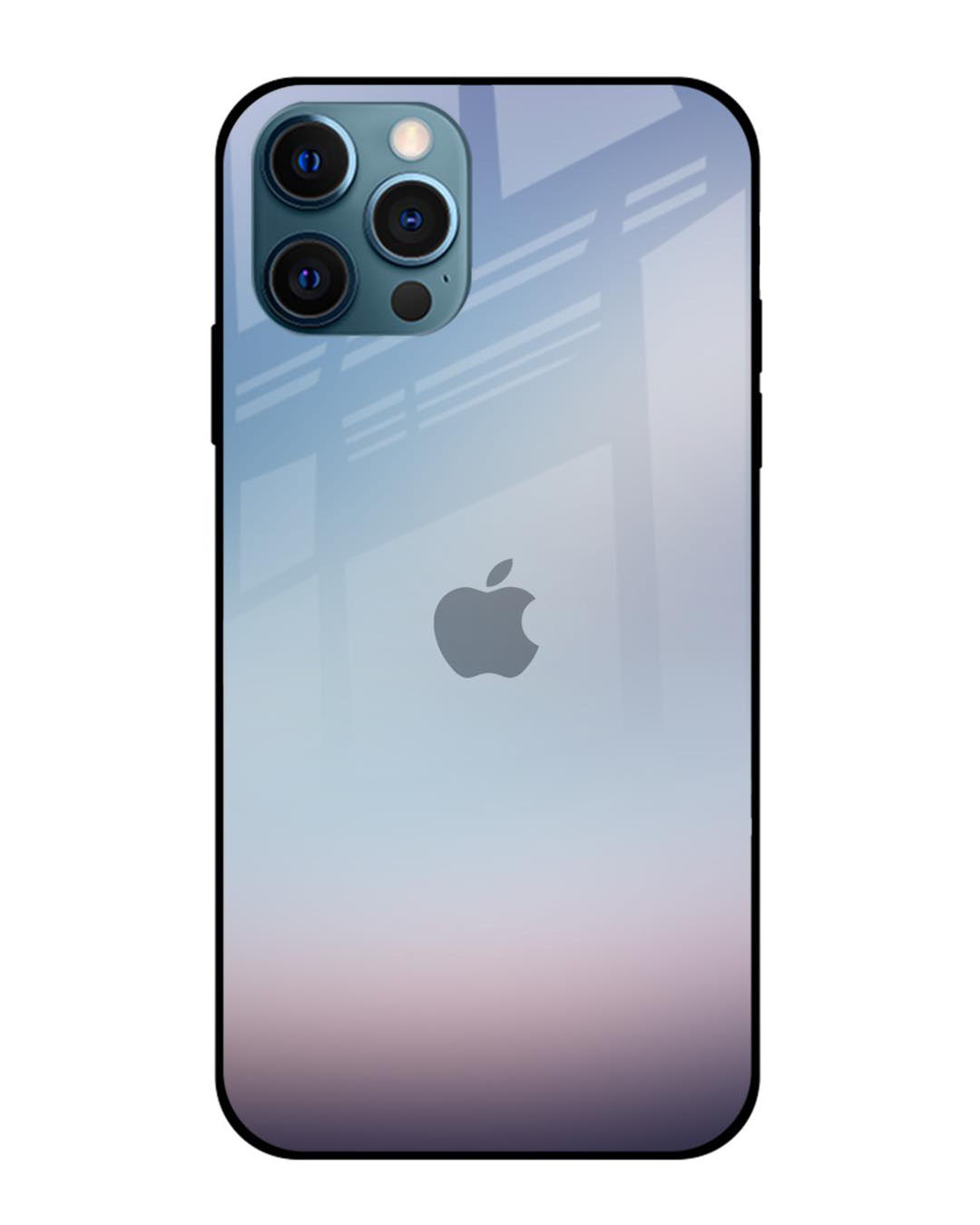 Buy Light Sky Texture Premium Glass Case for Apple iPhone 12 Pro Max ...