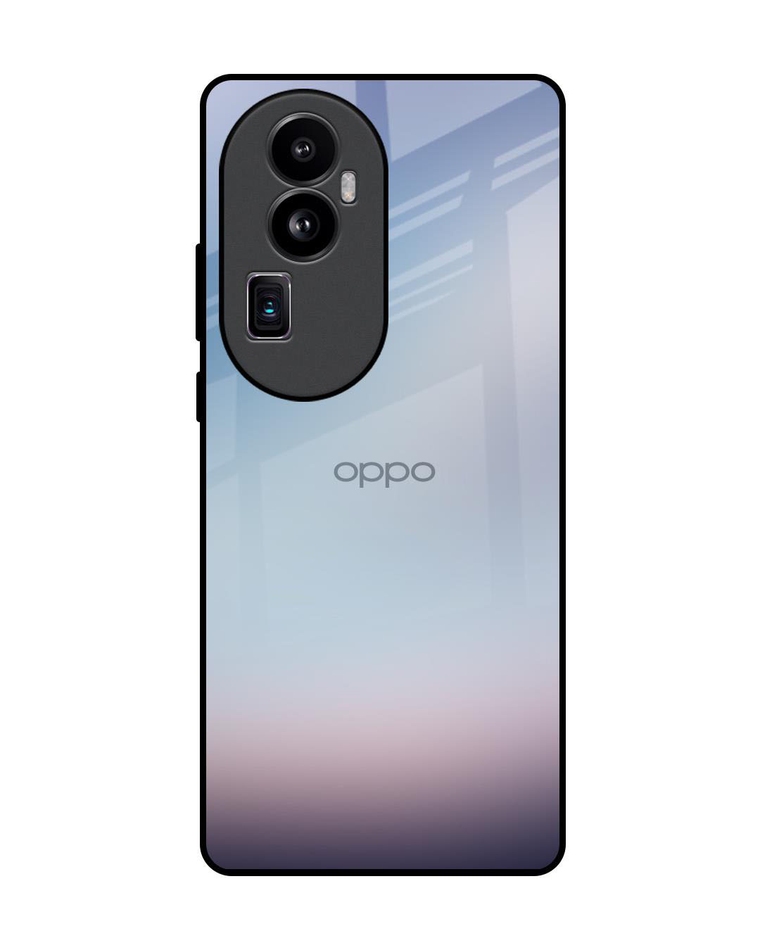 Buy Light Sky Texture Premium Glass Case for Oppo Reno 10 Pro Plus 5G ...