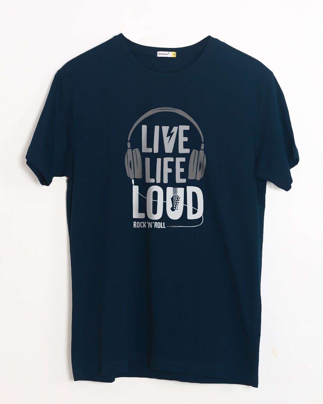 Buy Live Life Loud Half Sleeve T-Shirt Online at Bewakoof