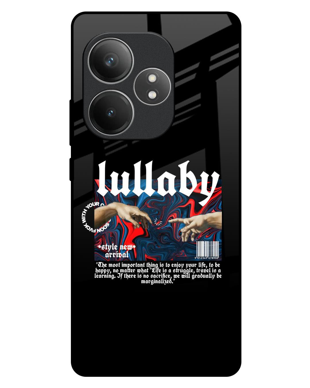 Buy Loading Connection Premium Glass Case for Realme GT 6 5G (Shock ...