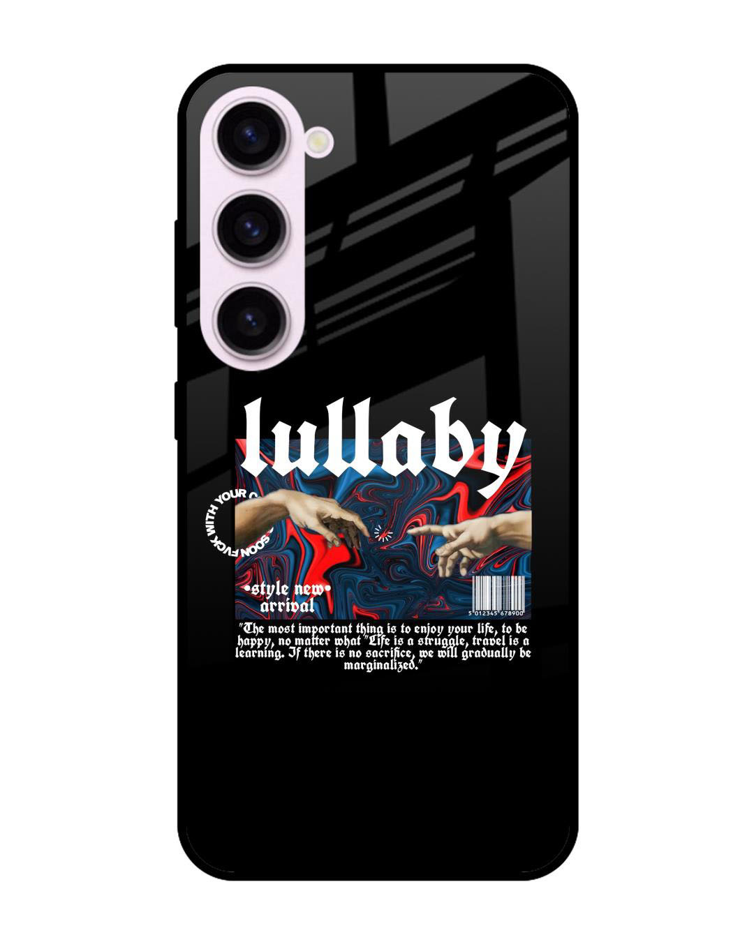 Buy Loading Connection Premium Glass Case for Samsung Galaxy S23 5G (Shock Proof, Scratch ...