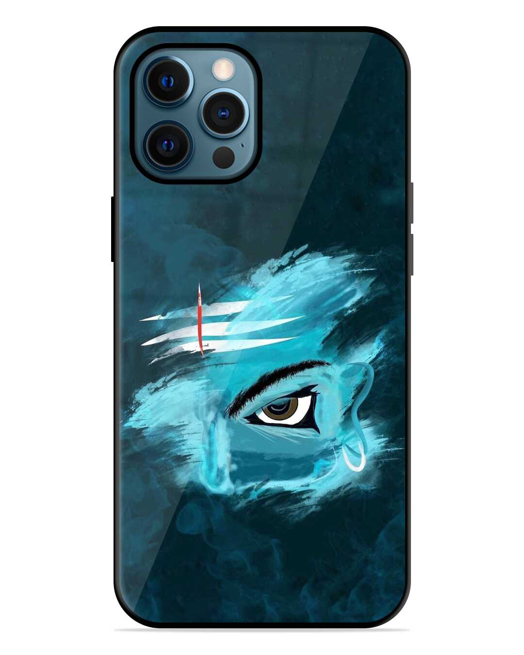 Buy Lord Shiva Premium Prined Glass Covers for Apple Iphone 12 Pro Max ...