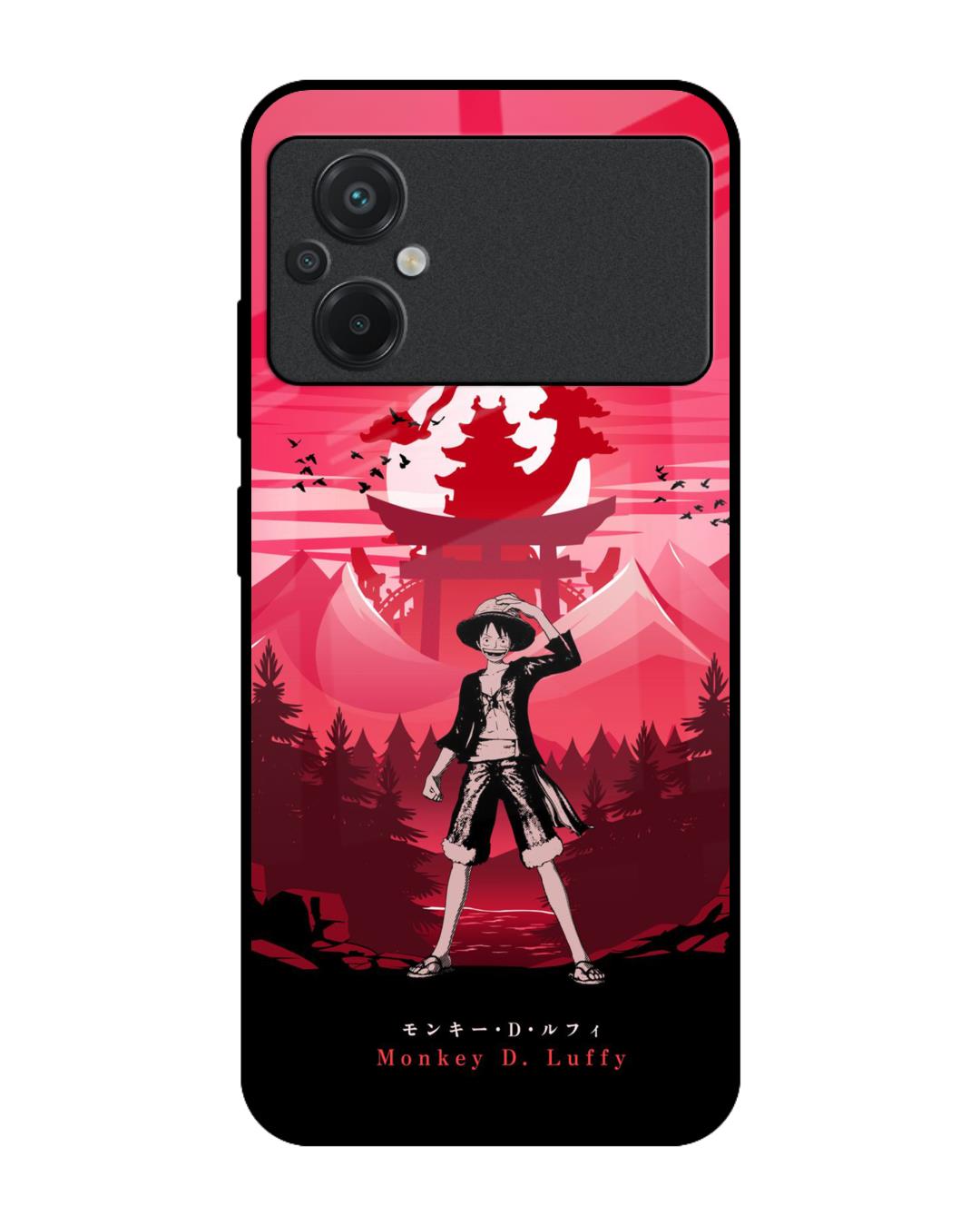 Buy Lost In Forest Premium Glass Case for Poco M5 (Shock Proof,Scratch ...