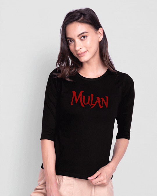 Buy Loyal Brave True Round Neck 3/4th Sleeve T-Shirt (DL) Online at ...