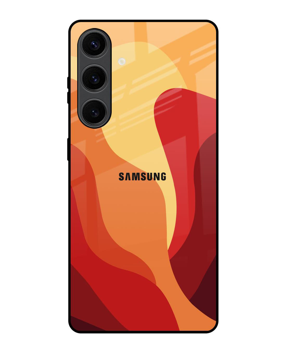 Buy Magma Color Pattern Premium Glass Case for Samsung Galaxy S24 Plus ...