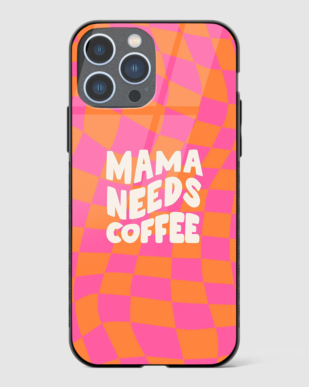 Buy Mama Needs Coffee Premium Glass Case for Apple iPhone 13 Pro Max ...
