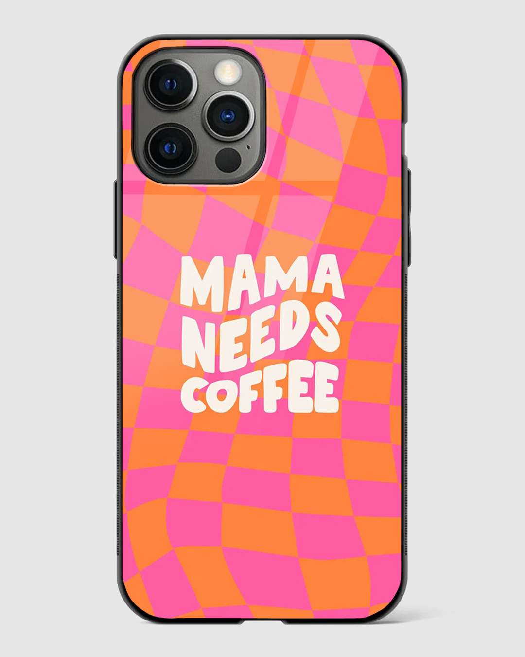 Buy Mama Needs Coffee Premium Glass Case for Apple iPhone 14 Pro Max ...