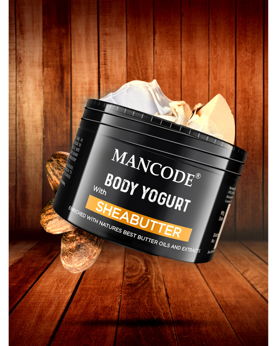 Buy Mancode Men's Shea Butter Intense Yogurt Body Moisturizer 100g ...