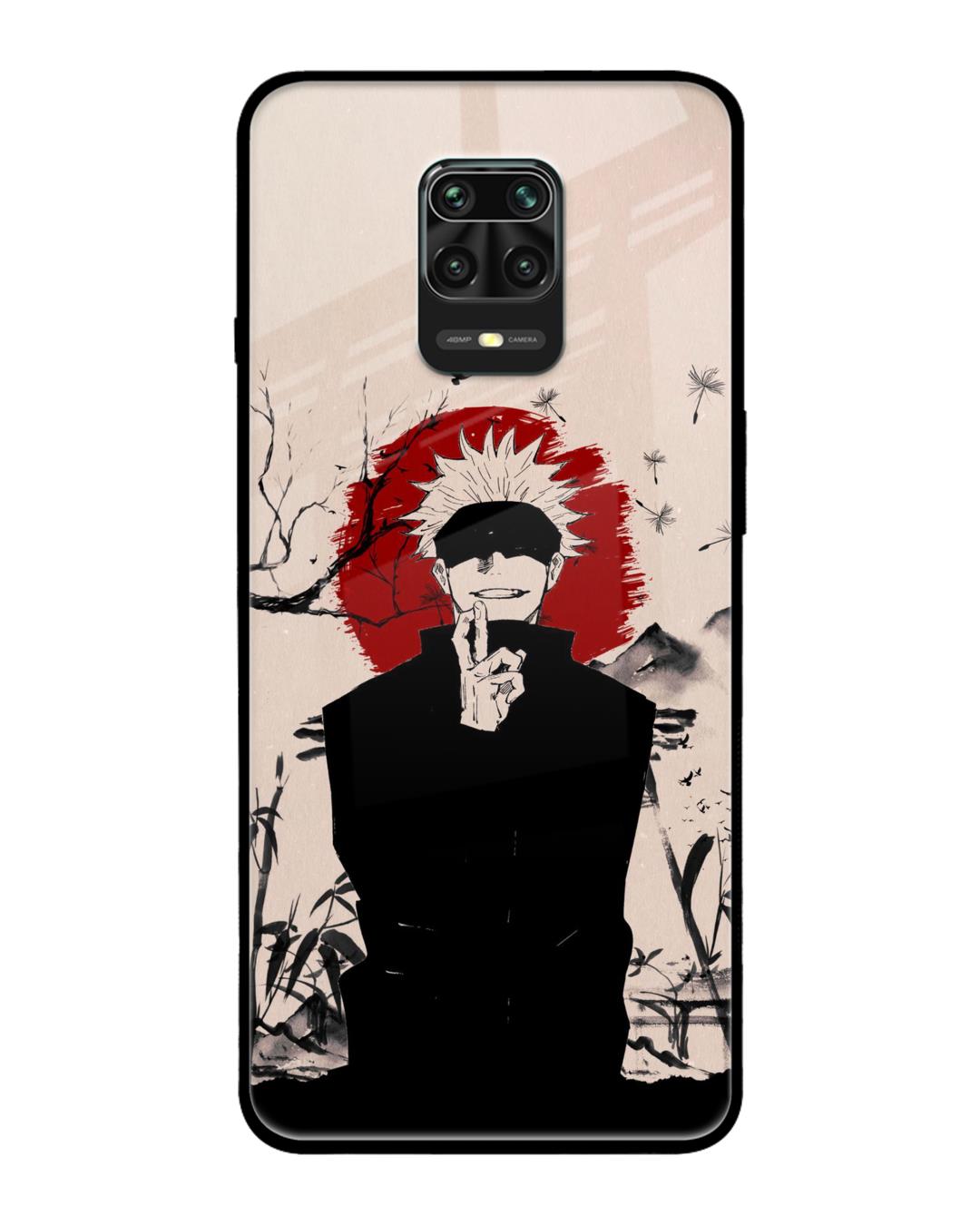 Buy Manga Series Premium Glass Case for Redmi Note 9 Pro Max (Shock ...