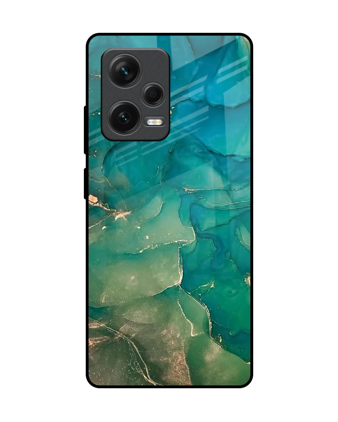 Buy Marble Pattern Premium Glass Cover for Redmi Note 12 Pro 5G Online ...
