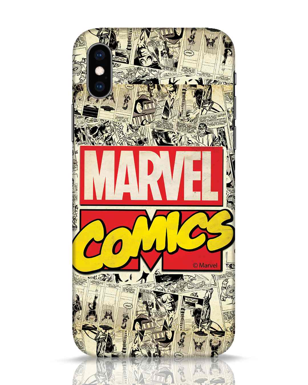 Buy Marvel Comics iPhone XS Mobile Cover (AVL) for Unisex Online at ...