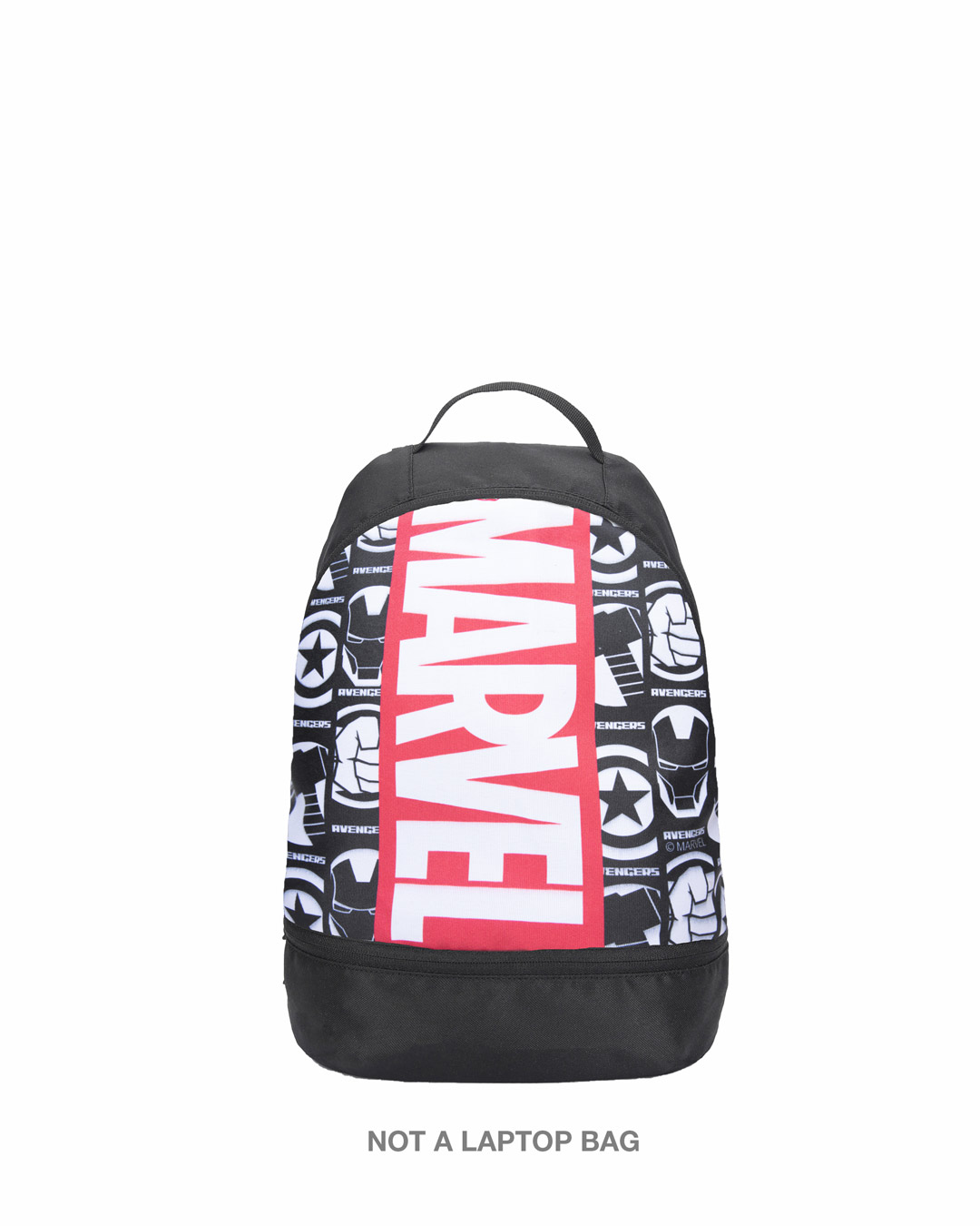 Marvel Logo Comic Printed Small Backpack (AVL)