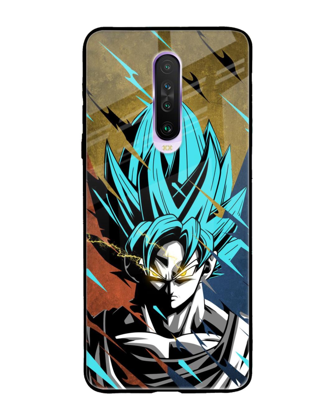Buy Master Roshi Goku Premium Glass Case for Xiaomi Poco X2 (Shock ...