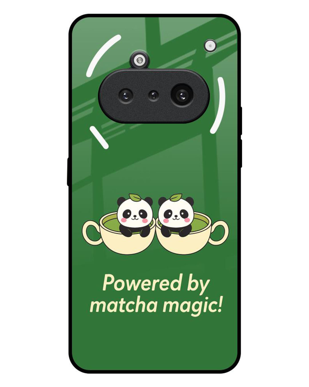 Buy Matcha Magic Premium Glass Cover for Nothing Phone 3a Online in ...