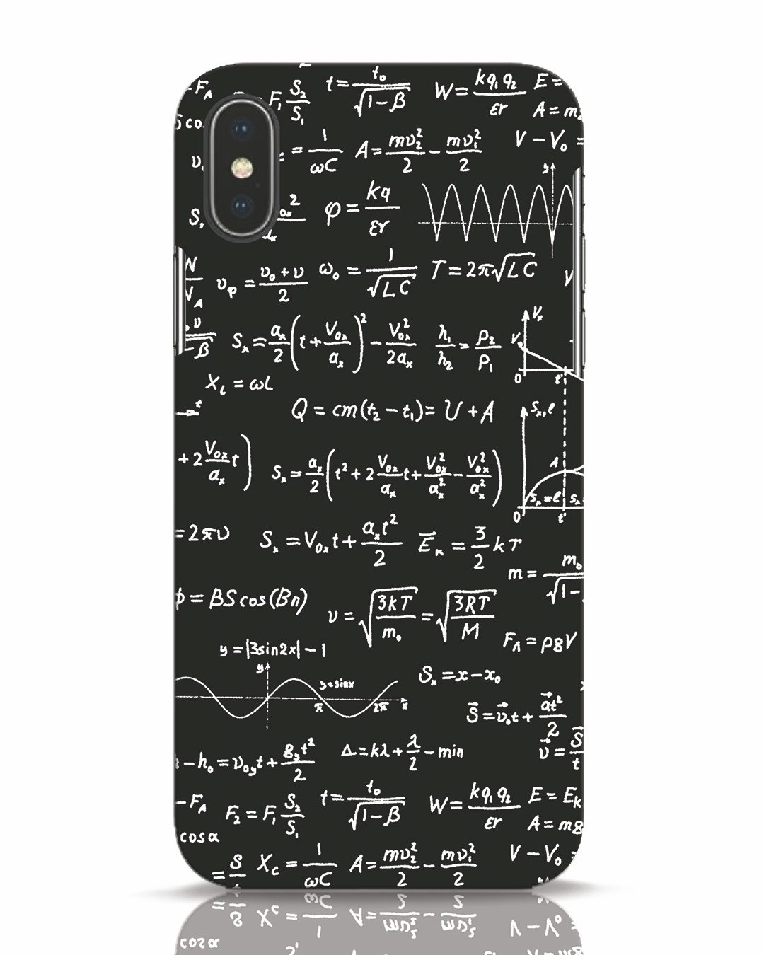 Buy Maths iPhone X Mobile Cover Online in India at Bewakoof