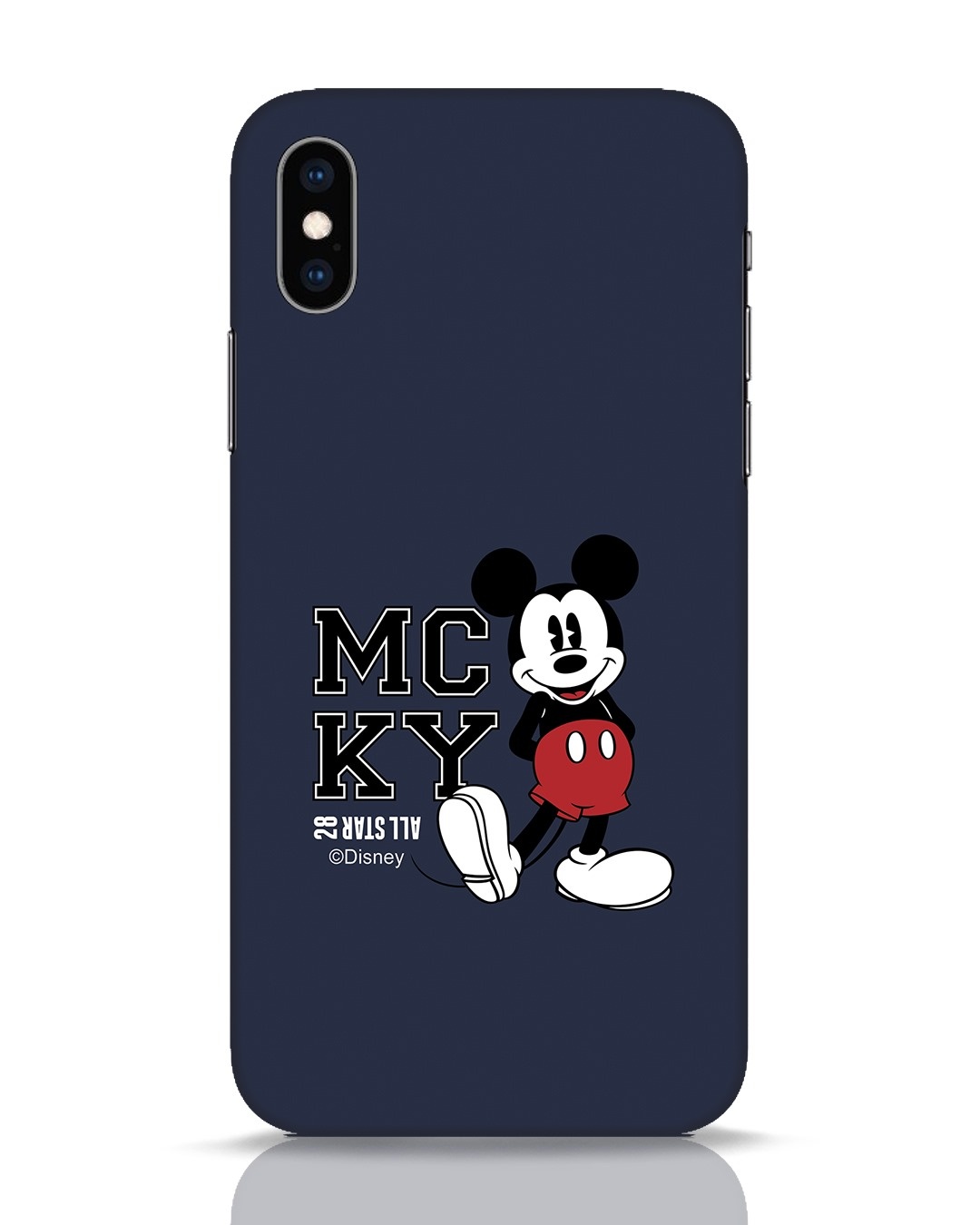 Buy Mcky iPhone XS Mobile Cover (DL) for Unisex Online at Bewakoof