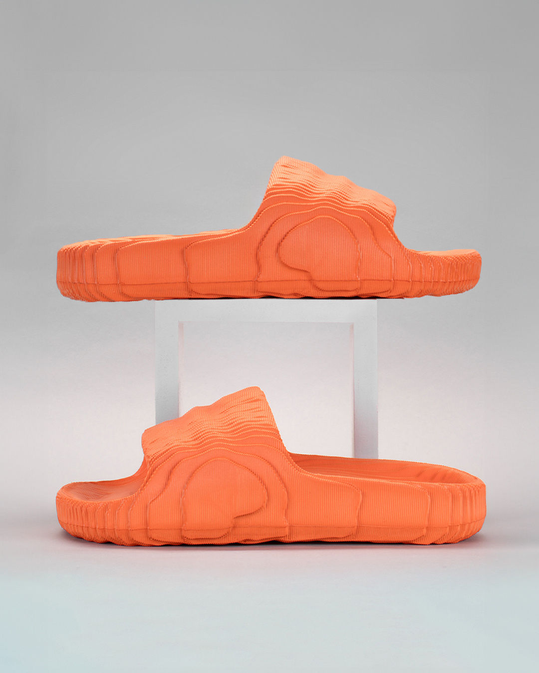 Buy Men's Orange Textured Sliders Online in India at Bewakoof