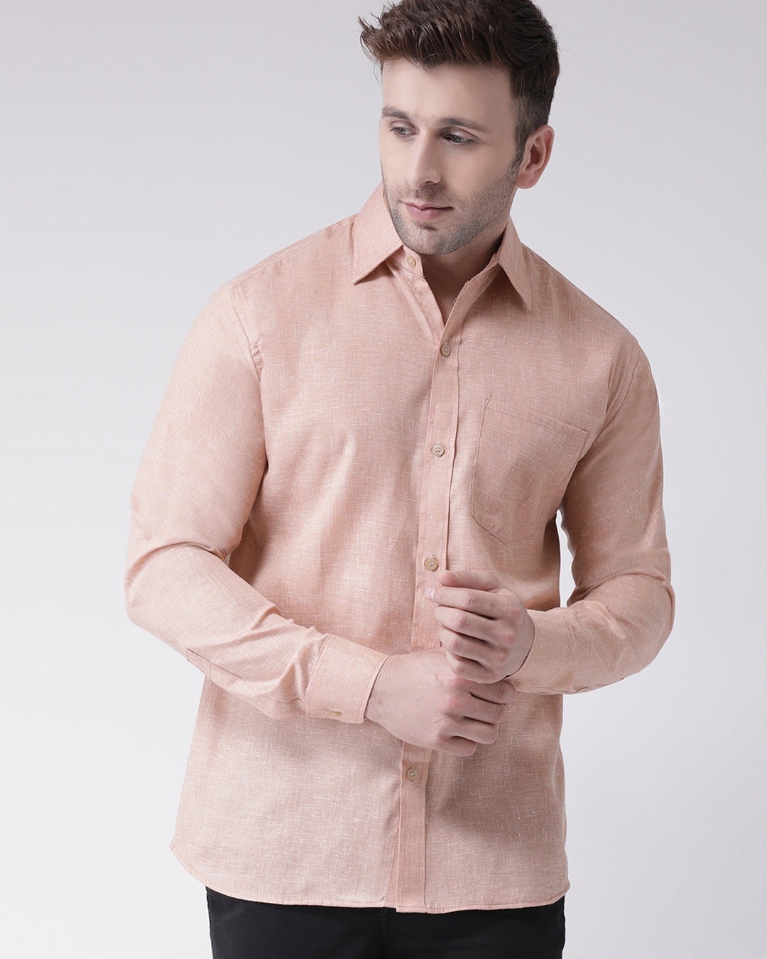 Buy Men's Beige Casual Shirt Online at Bewakoof