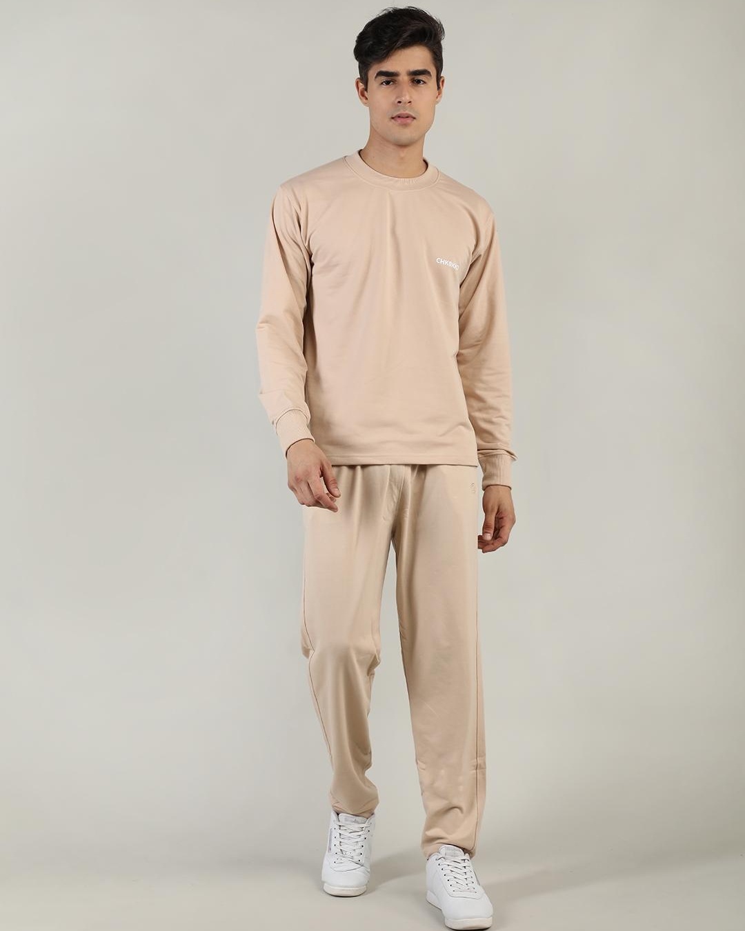 Buy Men's Beige Co-ord Set Online in India at Bewakoof