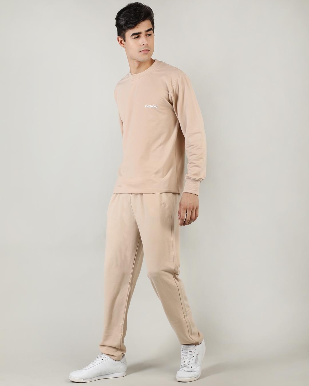 Buy Men's Beige Co-ord Set Online in India at Bewakoof