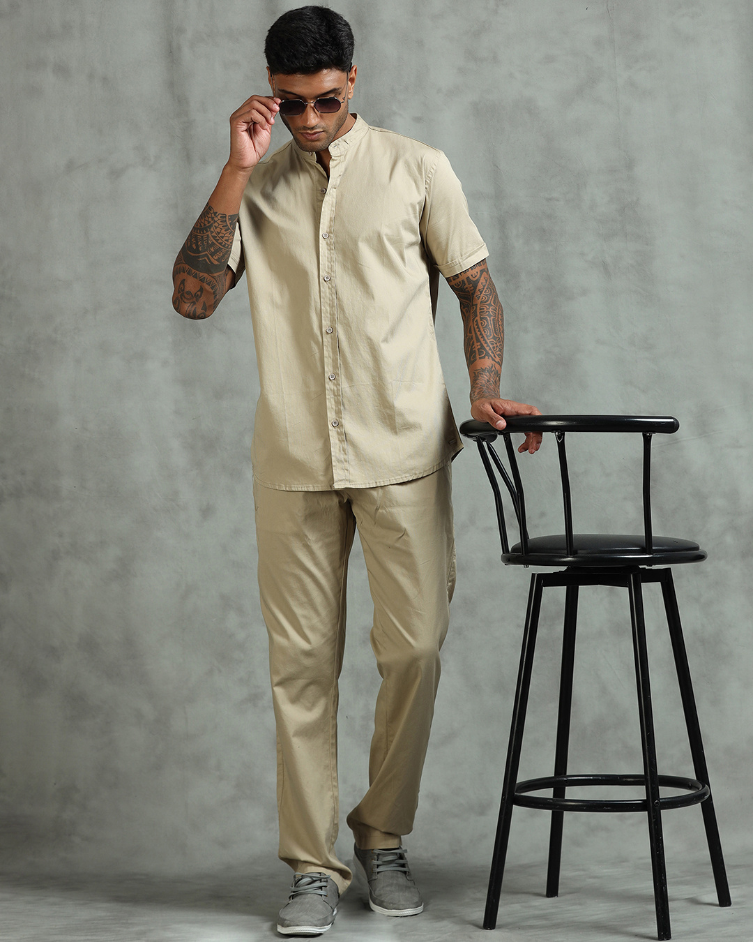 Buy Men's Beige Co-ordinates Online in India at Bewakoof