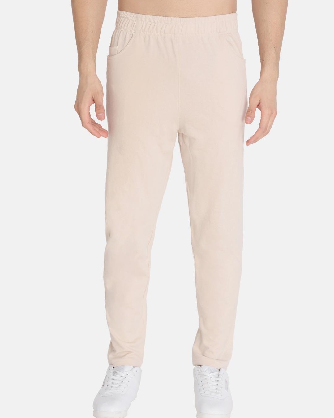 Buy Men's Beige Track Pants Online at Bewakoof