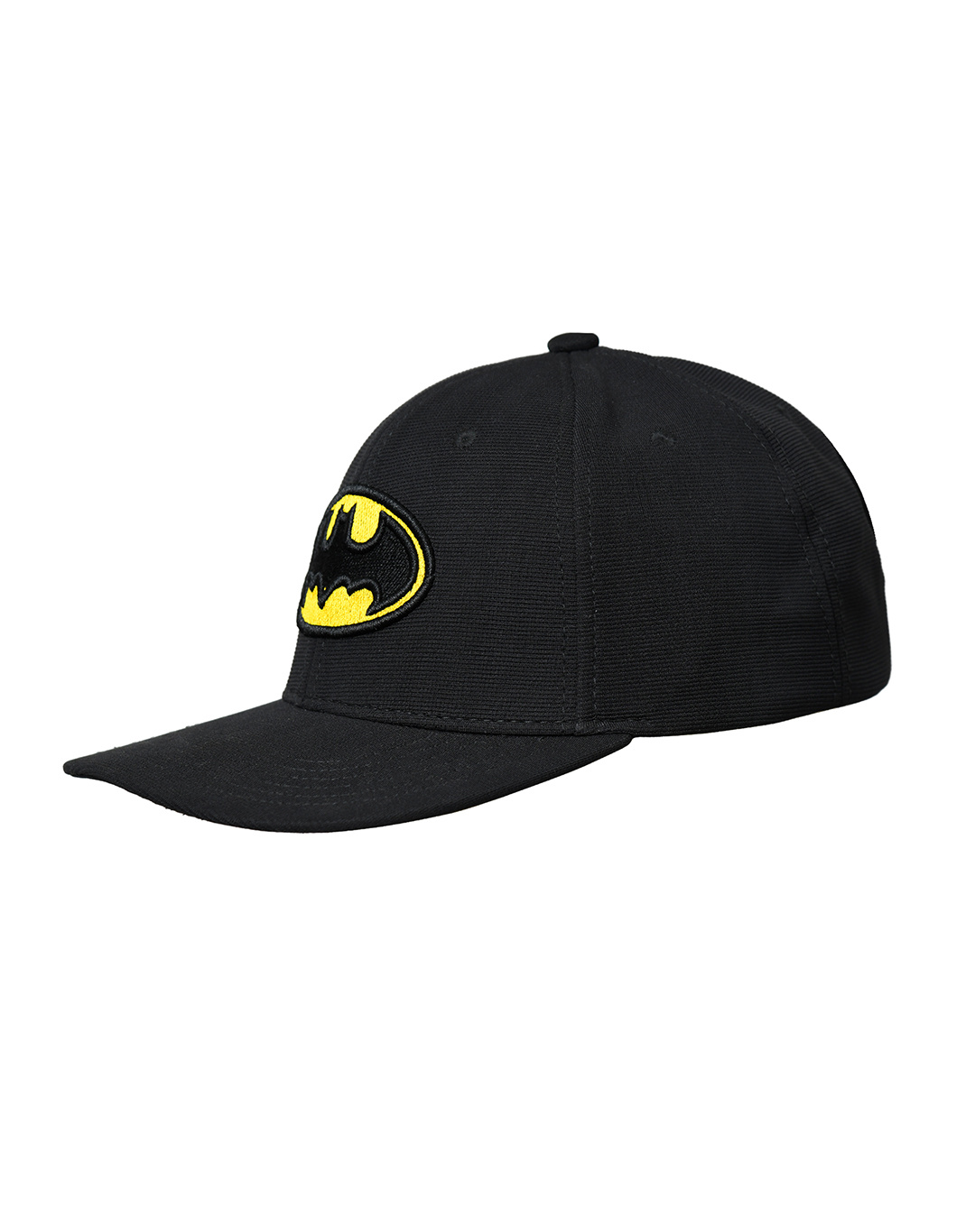 Buy Men's Black Batman Logo Embroidered Hip Hop Cap Online in India at ...