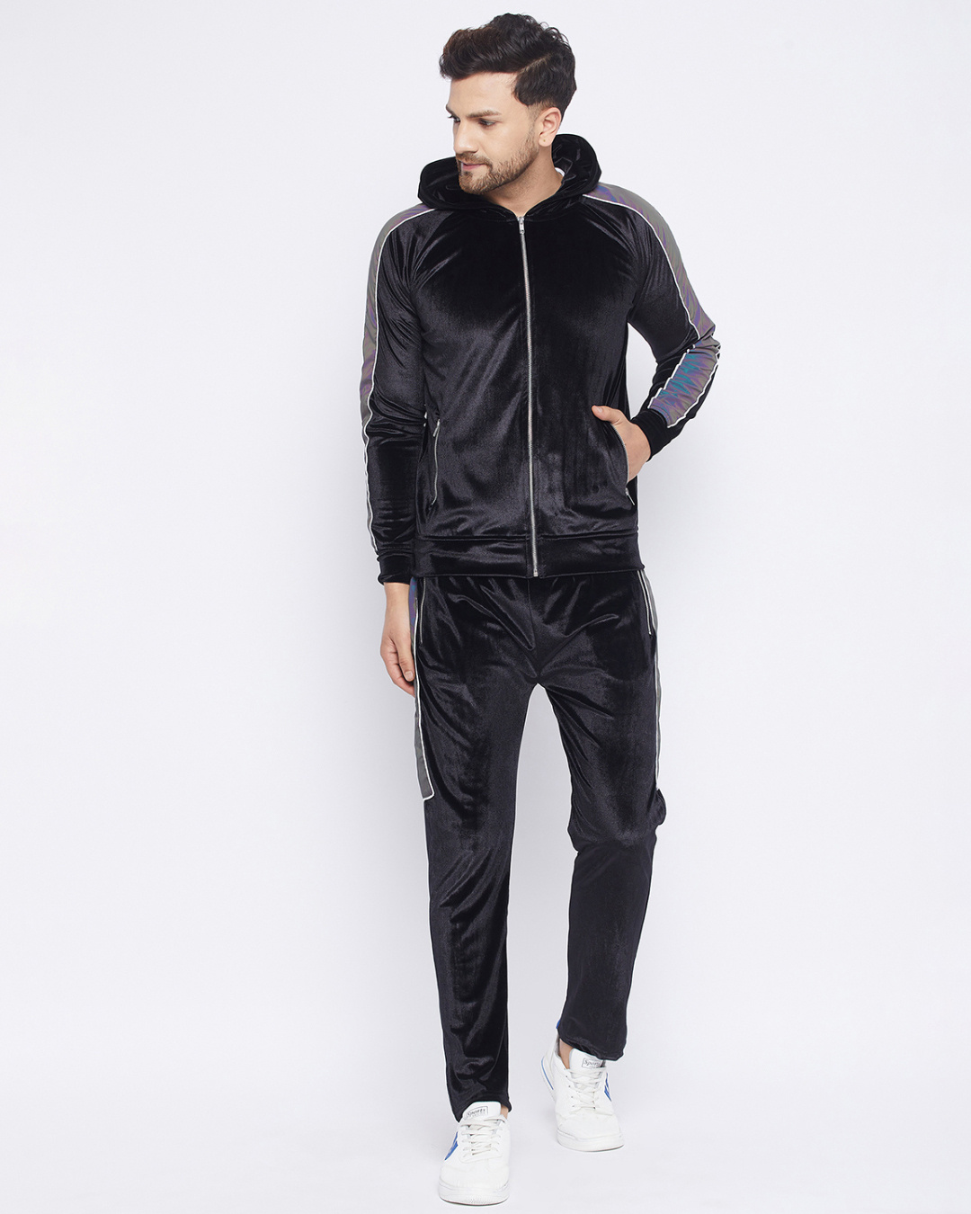 Buy Men's Black Jogger Set Online in India at Bewakoof