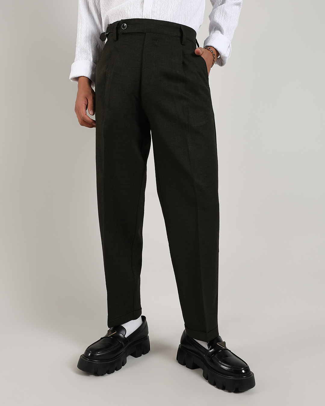 Buy Men's Black Pants Online at Bewakoof