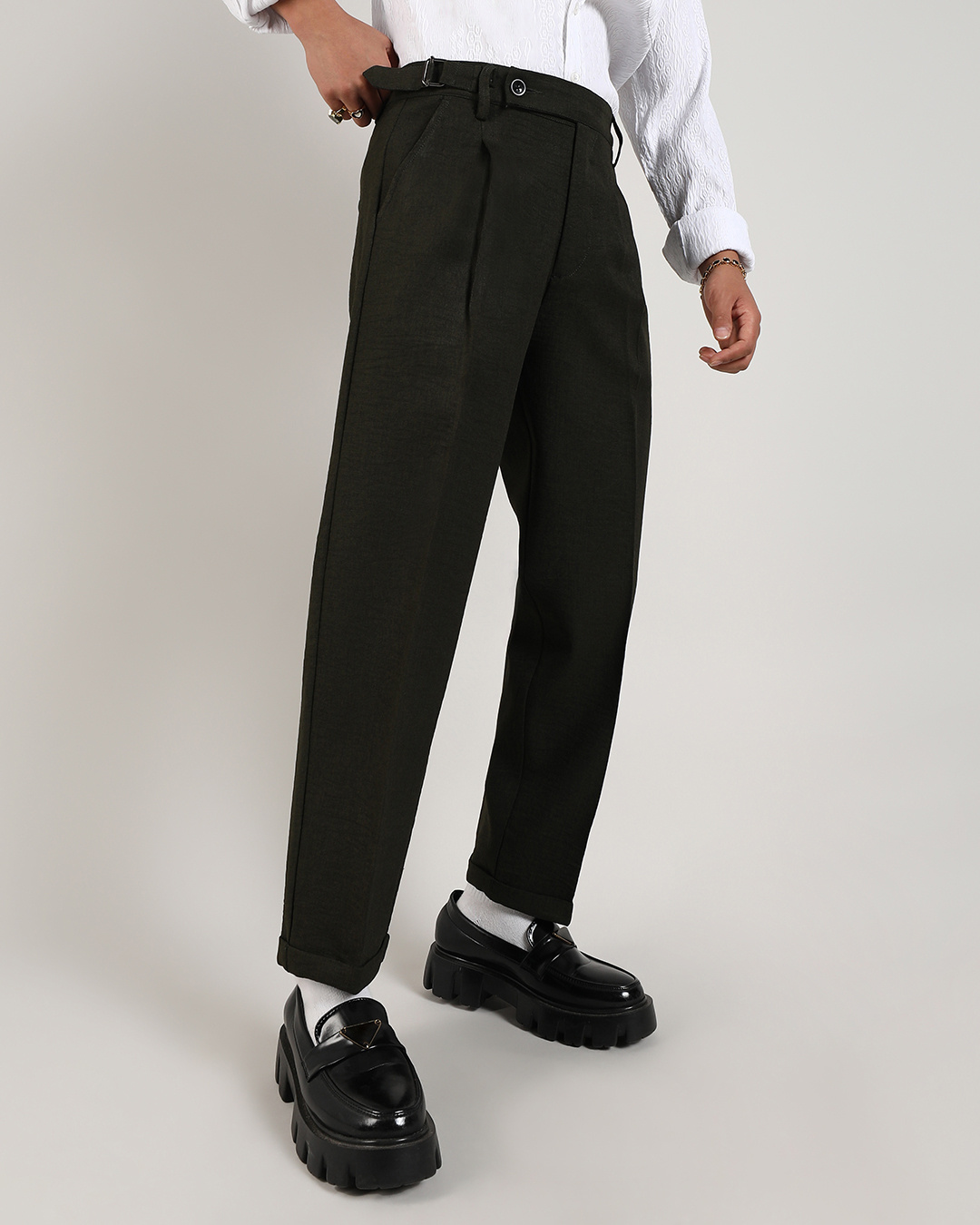 Buy Men's Black Pants Online at Bewakoof