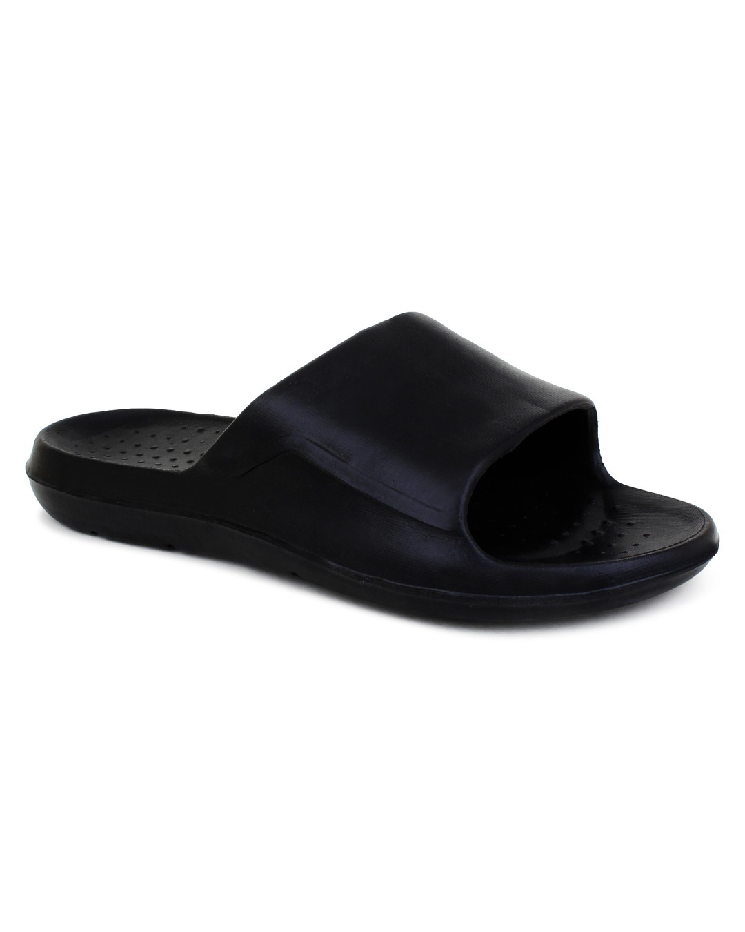 Buy Men's Black Sliders Online in India at Bewakoof