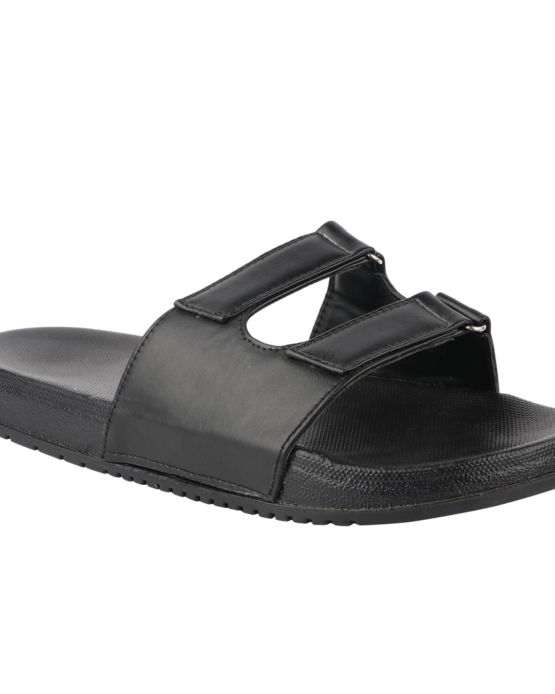 Buy Men's Black Sliders Online in India at Bewakoof