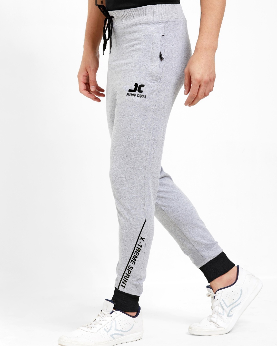 Buy Men's Black Typography Slim Fit Joggers Online at Bewakoof