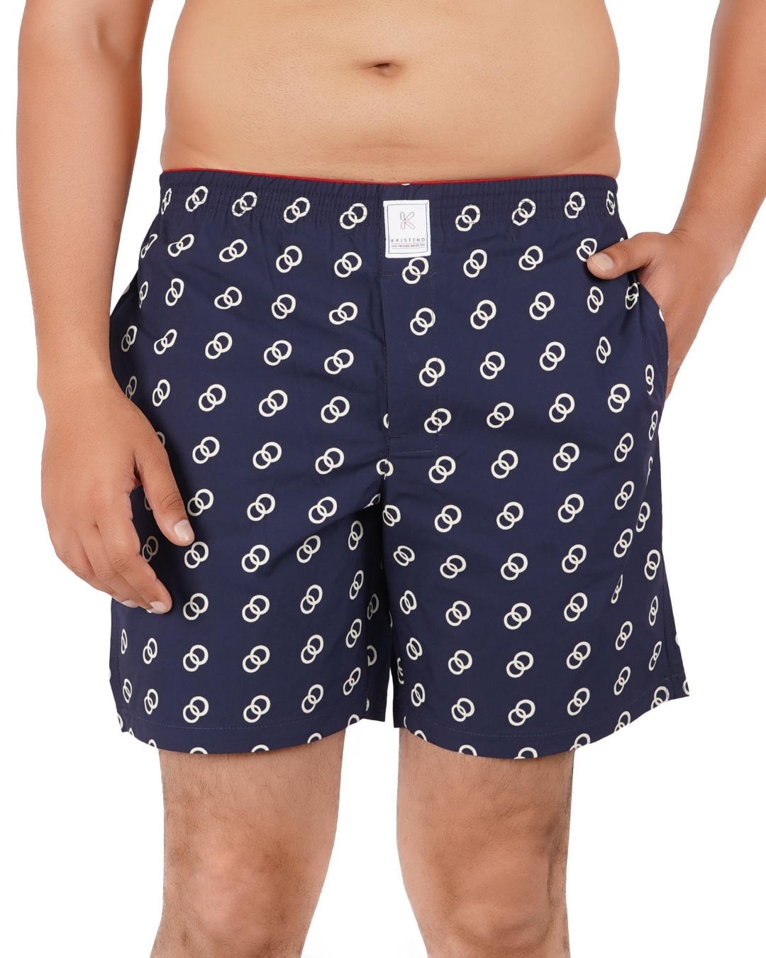 Buy Men's Blue All Over Printed Boxer Online in India at Bewakoof