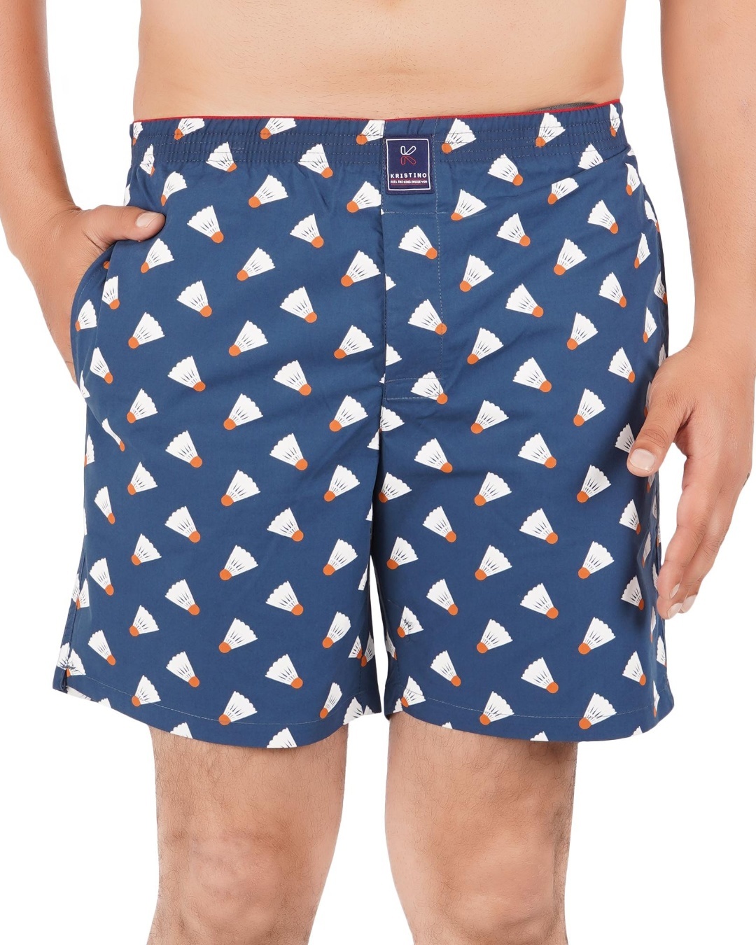 Buy Men's Blue All Over Printed Boxer Online in India at Bewakoof