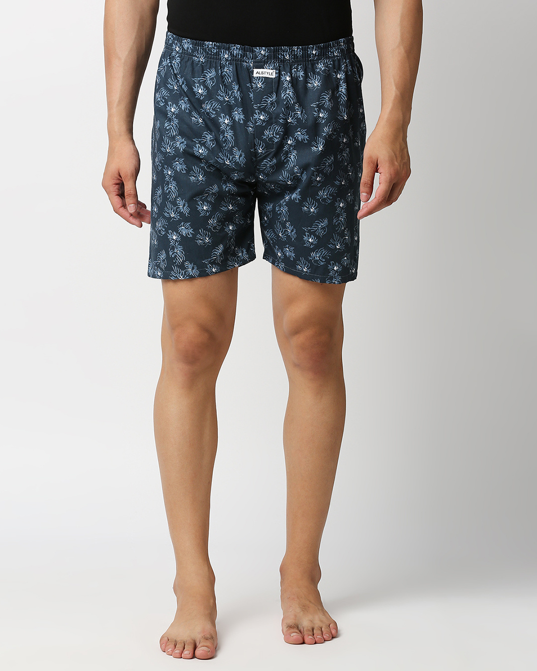 Buy Men's Blue All Over Printed Boxers Online in India at Bewakoof