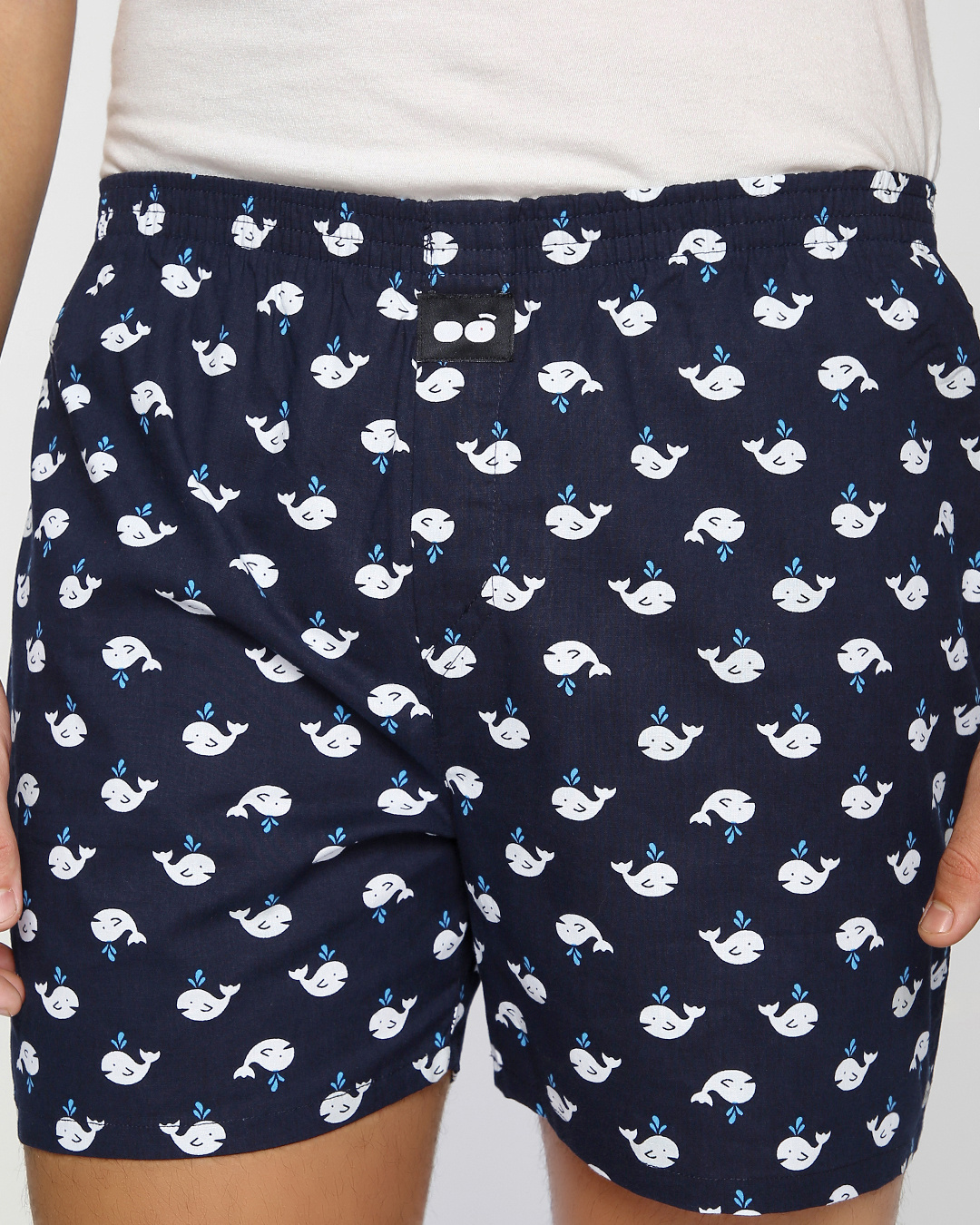Buy Men's Blue All Over Printed Boxers Online in India at Bewakoof
