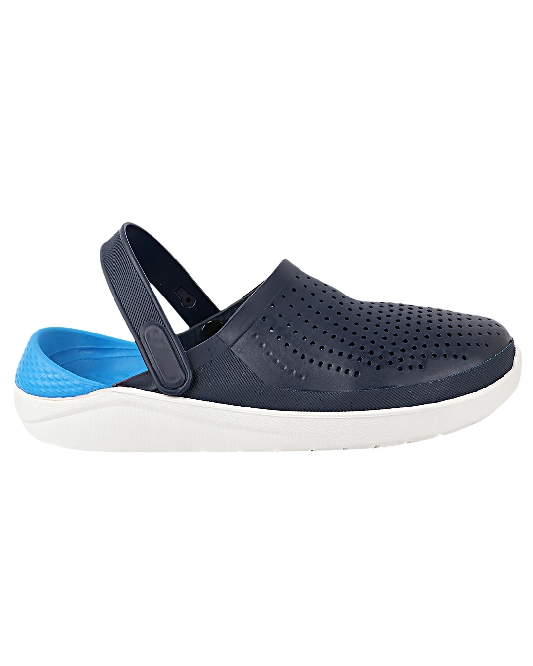 Buy Men's Blue Color Block Clogs Online in India at Bewakoof
