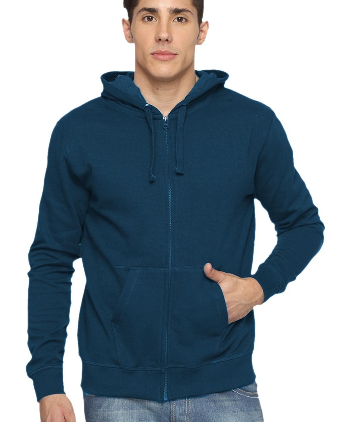Buy Men's Blue Hoodie Online at Bewakoof