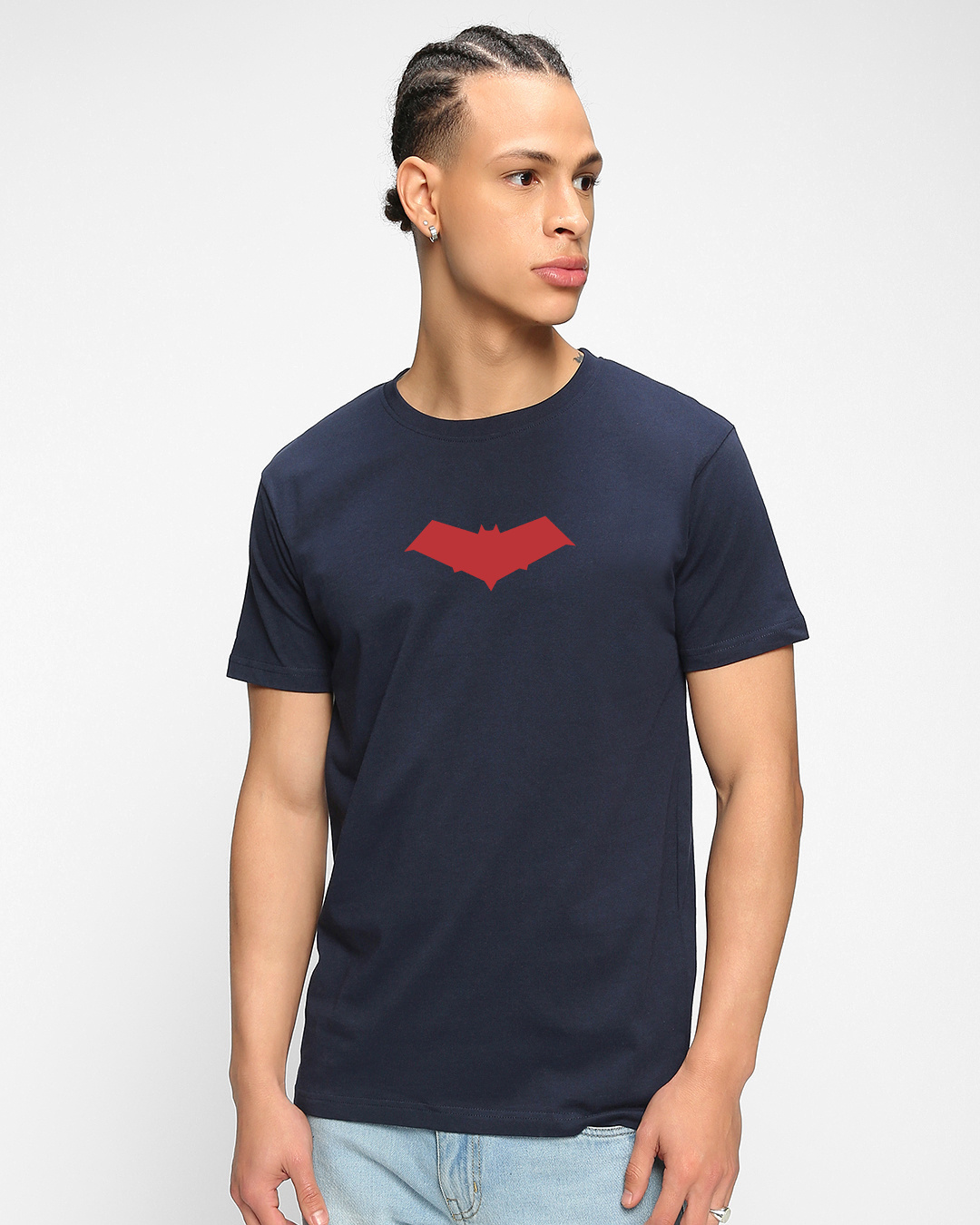 Buy Men's Blue Jason Todd Graphic Printed T-shirt Online at Bewakoof