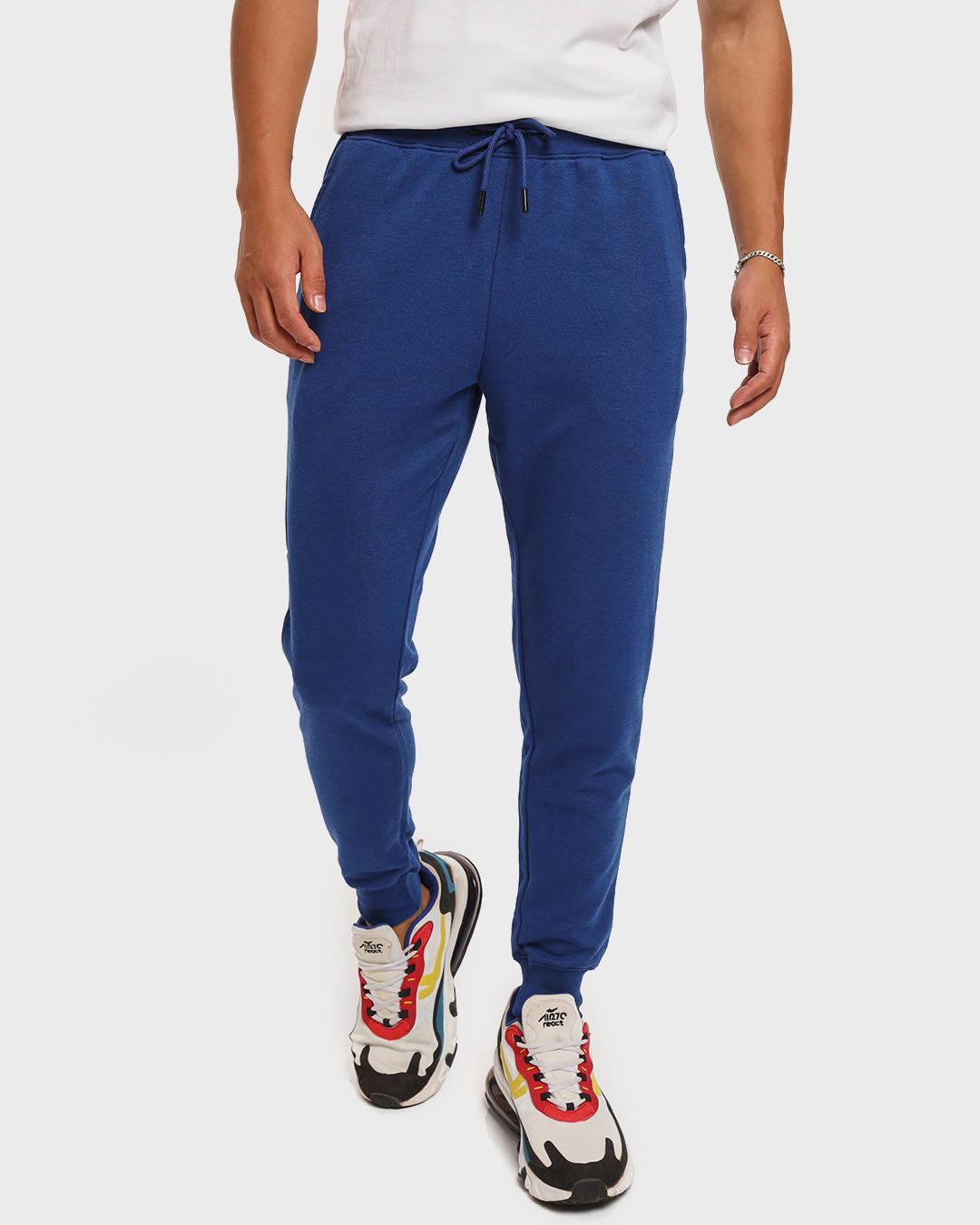 Buy Men's Blue Joggers Online at Bewakoof