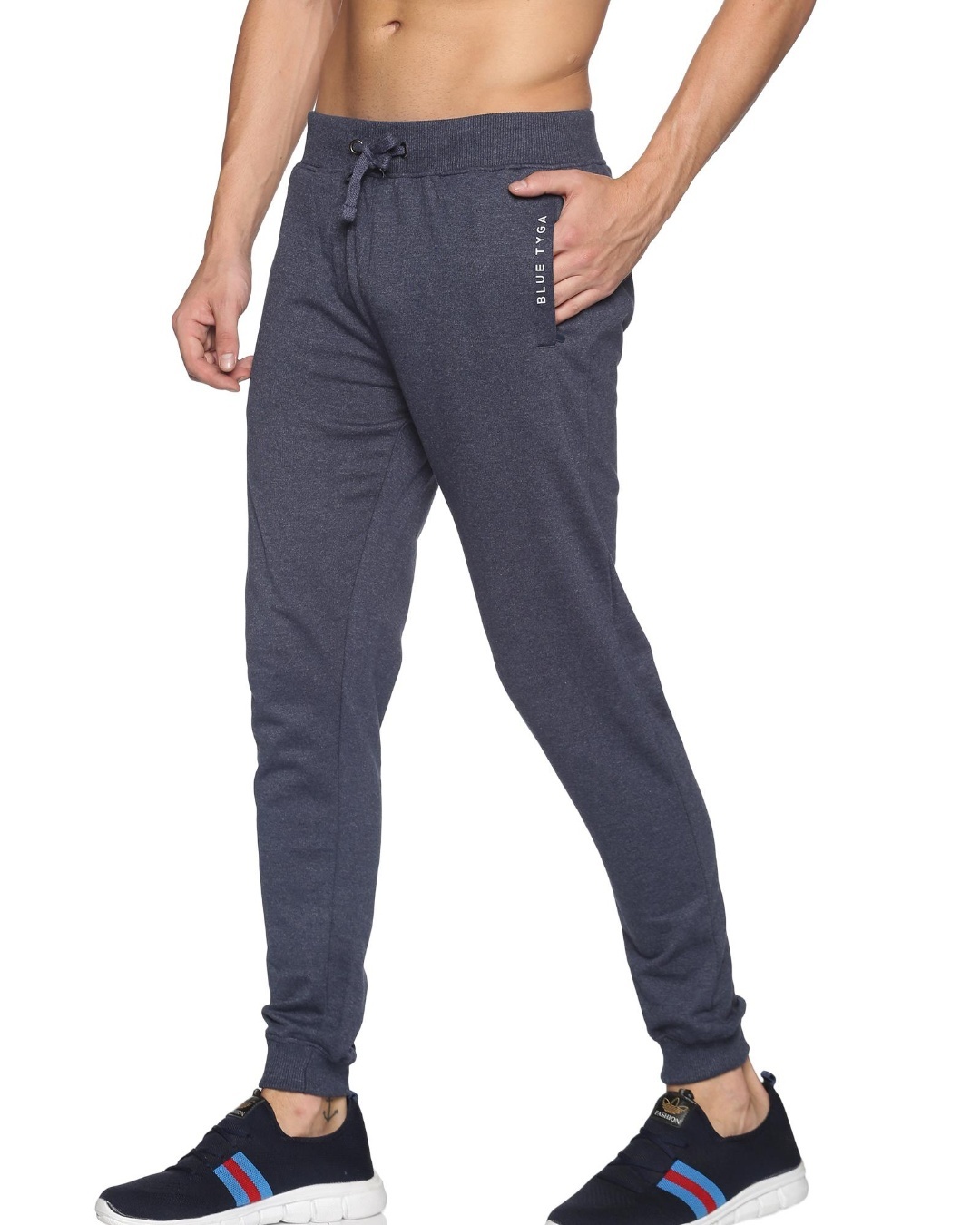 Buy Men's Blue Joggers Online at Bewakoof
