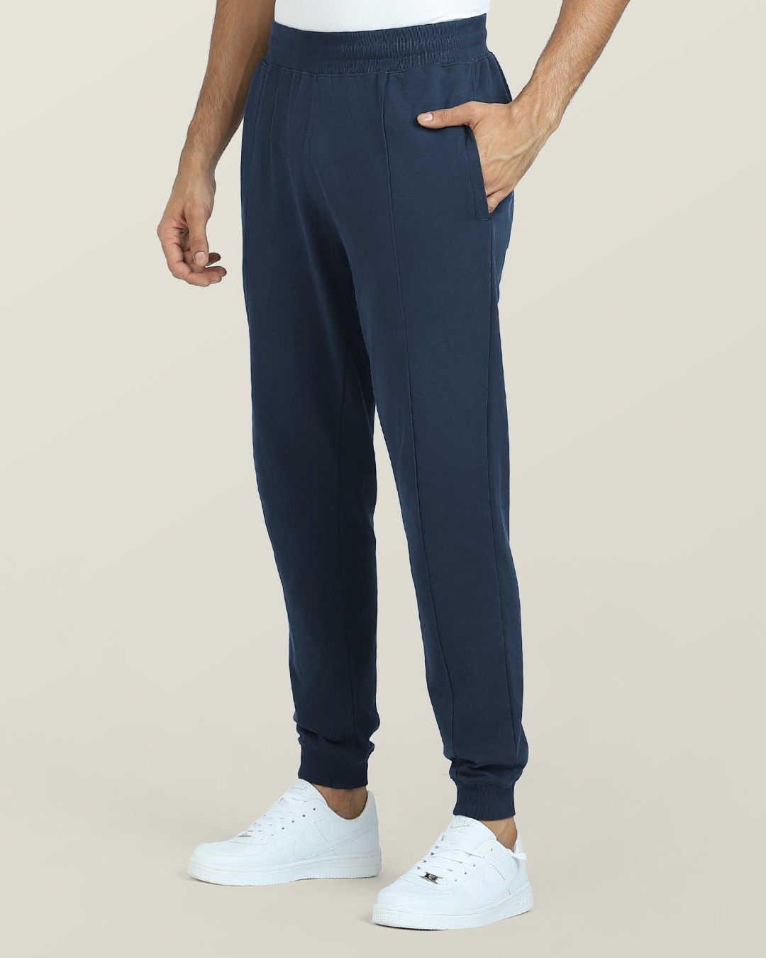Buy Men's Blue Joggers Online at Bewakoof