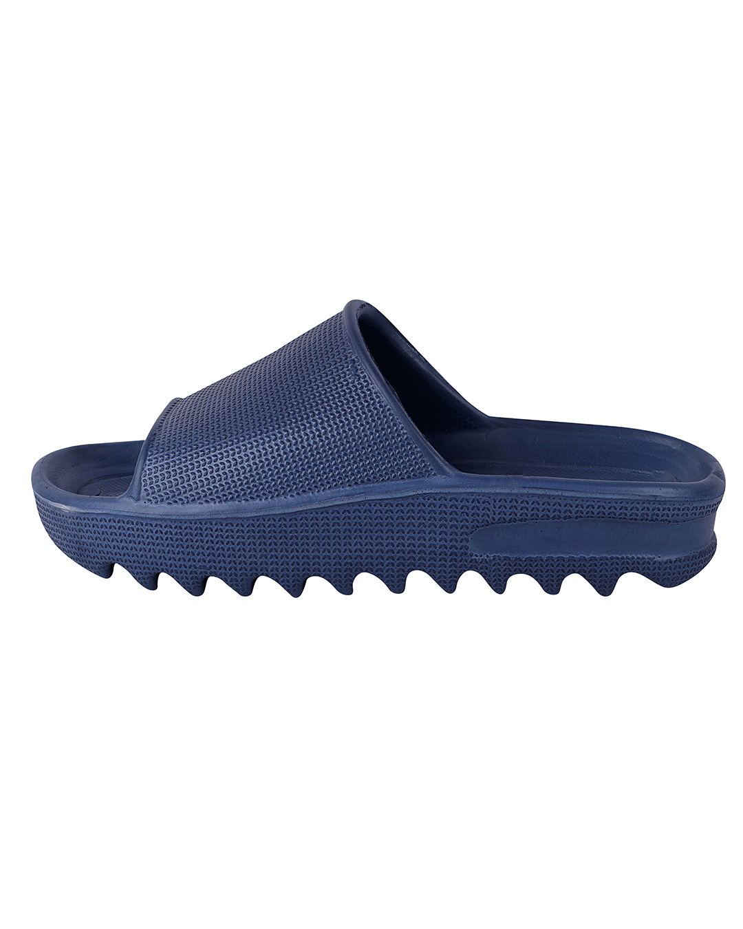 Buy Men's Blue Sliders Online in India at Bewakoof