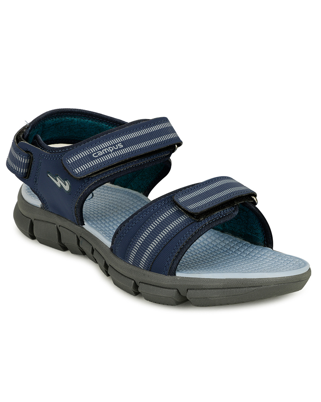 Buy Men's Blue Striped Sandals Online in India at Bewakoof